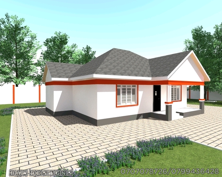 Two Bedroom House Plan Muthurwa