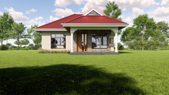A Comprehensive One Bedroom House Design - Muthurwa.com
